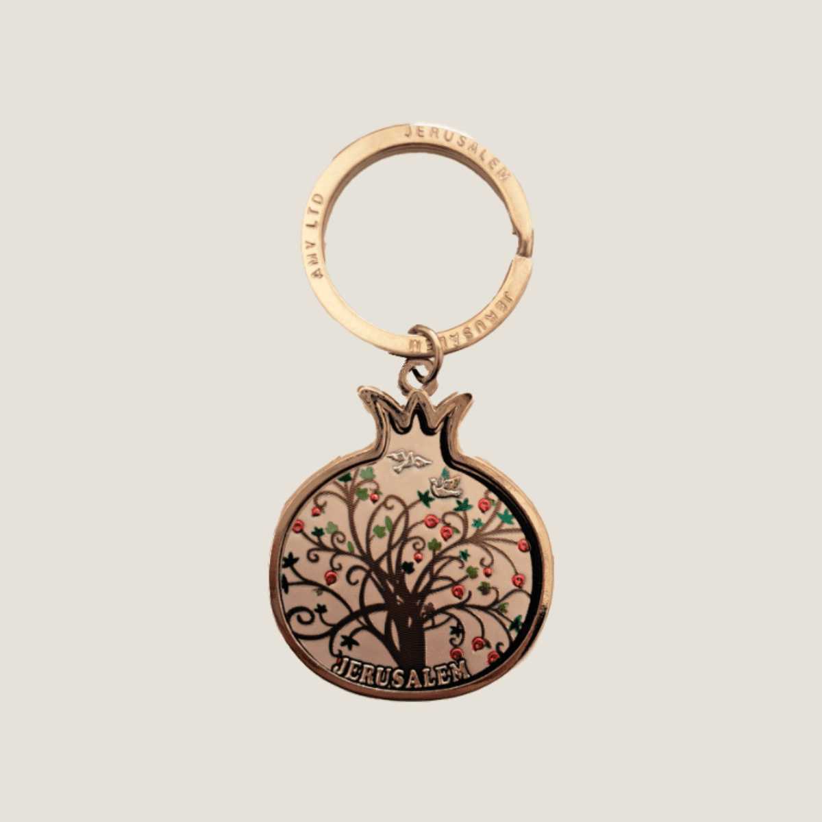 'Friends Of Zion' Keychain | Pomegranate – fozmuseum