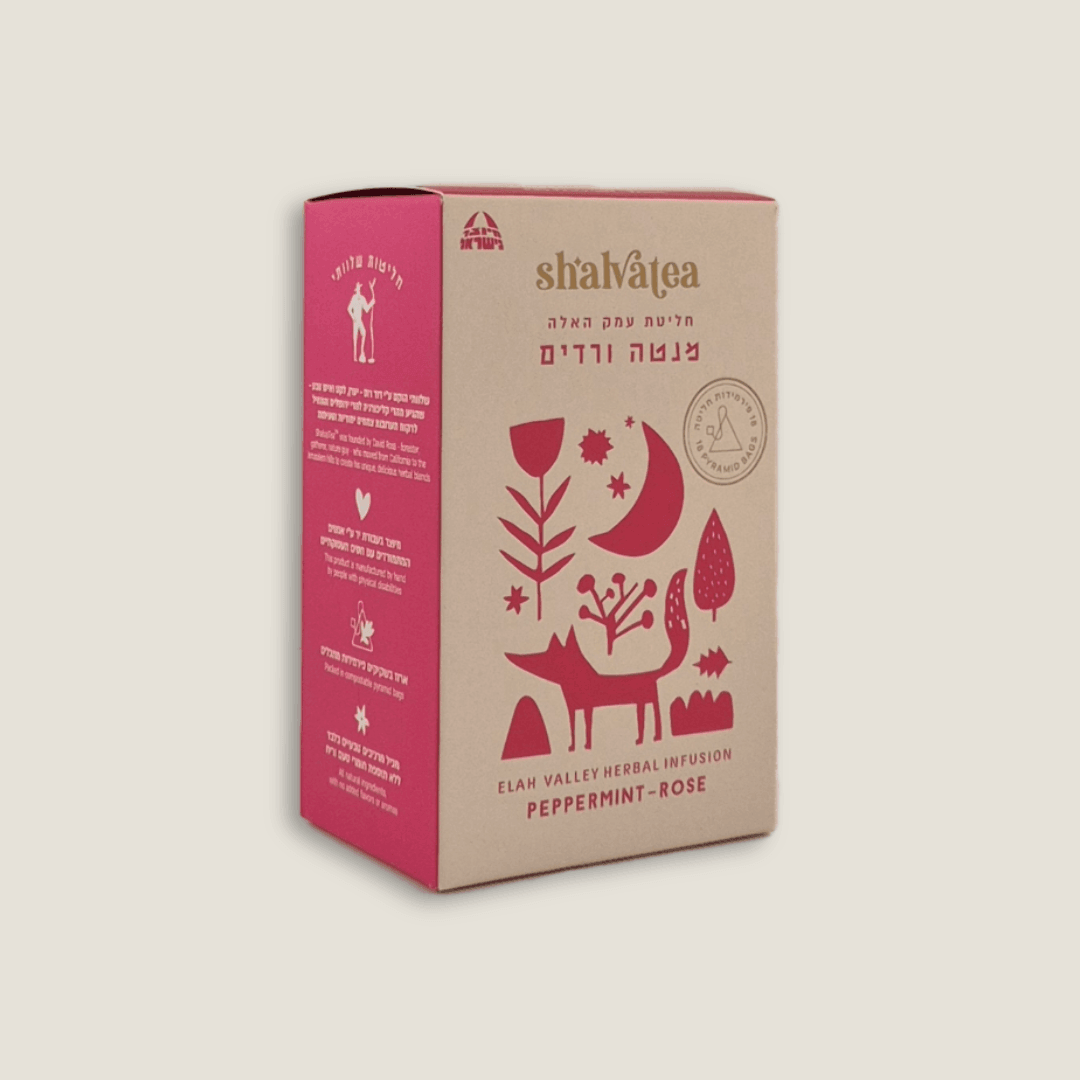 Peppermint – Rose - Elah Valley Herbal Infusion | Shalva Tea – fozmuseum